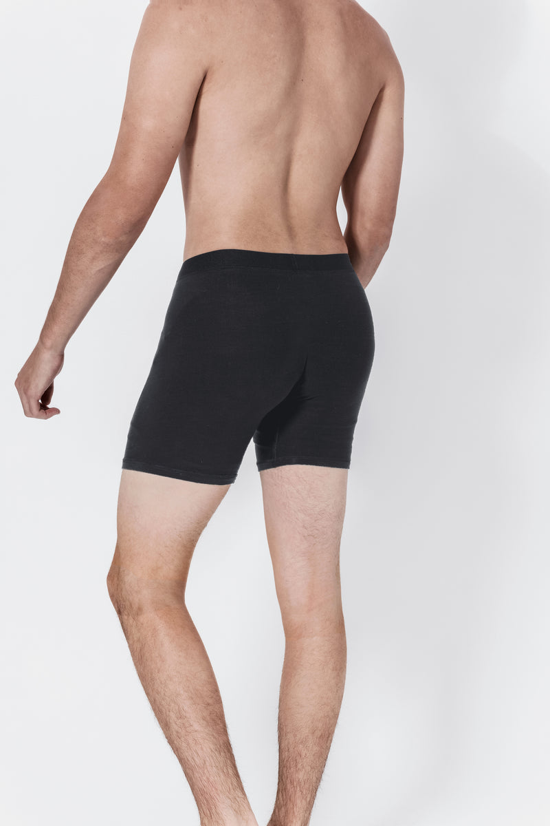 Milk Boxer Brief | Odor-free Underwear in Jet Black | Mi Terro – Mi Terro